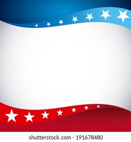 Usa Background Design Vector Illustration Stock Vector (Royalty Free ...