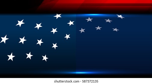Usa Flag Color Backgrounds Vector Illustration: เวกเตอร์สต็อก (ปลอดค่า ...