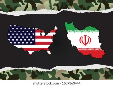 5 Print poster flags iran usa Images, Stock Photos & Vectors | Shutterstock