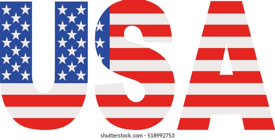 64,827 Usa words Images, Stock Photos & Vectors | Shutterstock