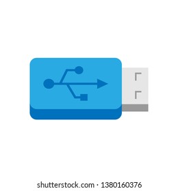 Usb Illustration Plug Connector Image Simple Stock Vector (Royalty Free ...