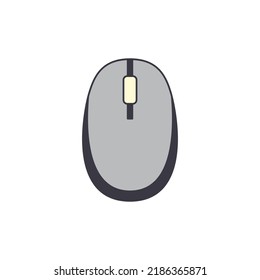 Usb Mouse Icon Color Isolated On Stock Vector (Royalty Free) 2186365871 ...