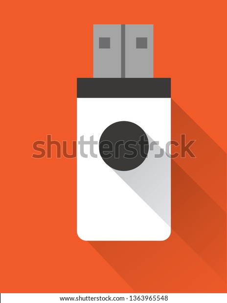 Usb Pen Drive Vector Stock Vector (Royalty Free) 1363965548 | Shutterstock