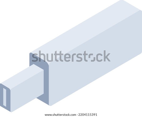 Usb Sticker Icon Symbol Logo Stock Vector (Royalty Free) 2204115391 ...