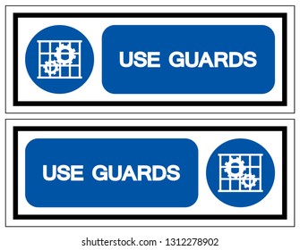 Use Guards Symbol Sign Vector Illustration Stock Vector (Royalty Free ...