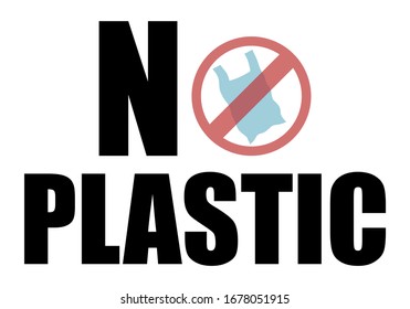 Use Plastic Bags Prohibited Stock Vector (Royalty Free) 1678051915 ...