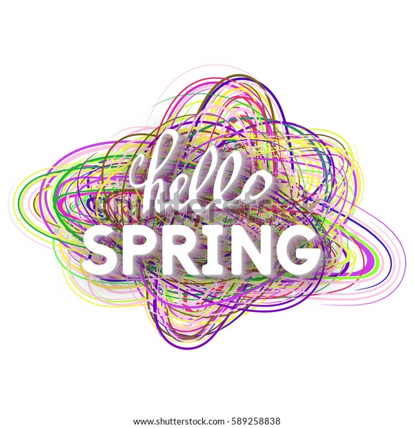 Use This Card Congratulations Spring Greeting: vector de stock (libre ...