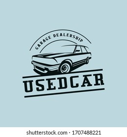 Used Car Logo Vector Design Awesome Stock Vector (Royalty Free ...