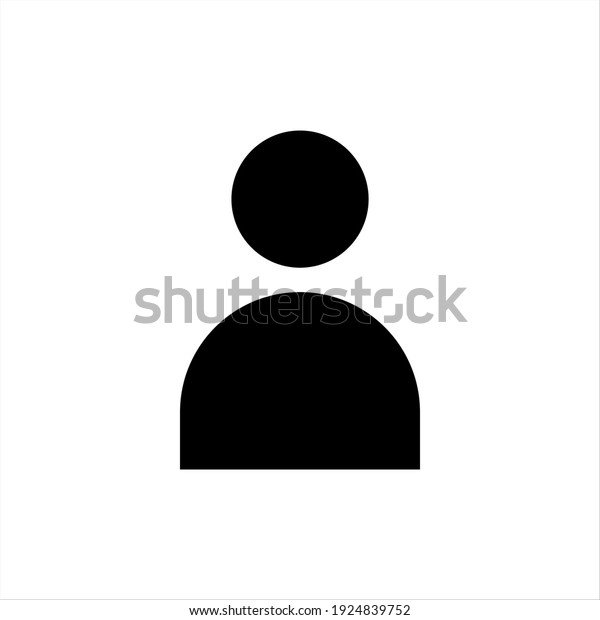 User Account Icon Vector Graphic Illustration Stock Vector (Royalty ...