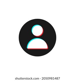 User Button Social Media Modern Design Stock Vector (Royalty Free ...