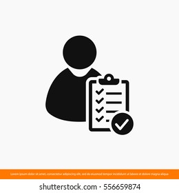 18,440 Person checklist icon Images, Stock Photos & Vectors | Shutterstock