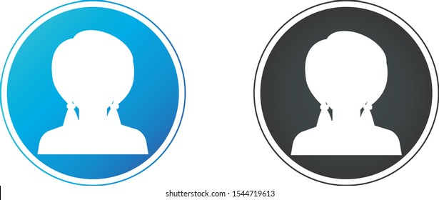 388 Icon of an inactive person Images, Stock Photos & Vectors ...