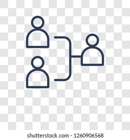 User Flow Icon Trendy Linear User Stock Vector (Royalty Free ...