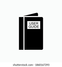 User Guide Icon Manual Information Symbol Stock Vector (Royalty Free ...