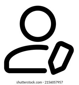 User Icon Black Color Stock Vector (Royalty Free) 2156057957 | Shutterstock