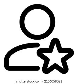 User Icon Black Color Stock Vector (Royalty Free) 2156058021 | Shutterstock
