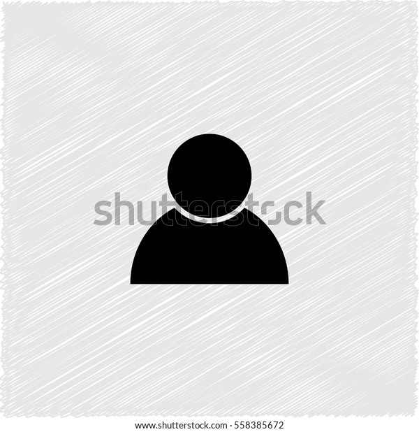 User Icon Black Vector Icon Stock Vector (Royalty Free) 558385672 ...