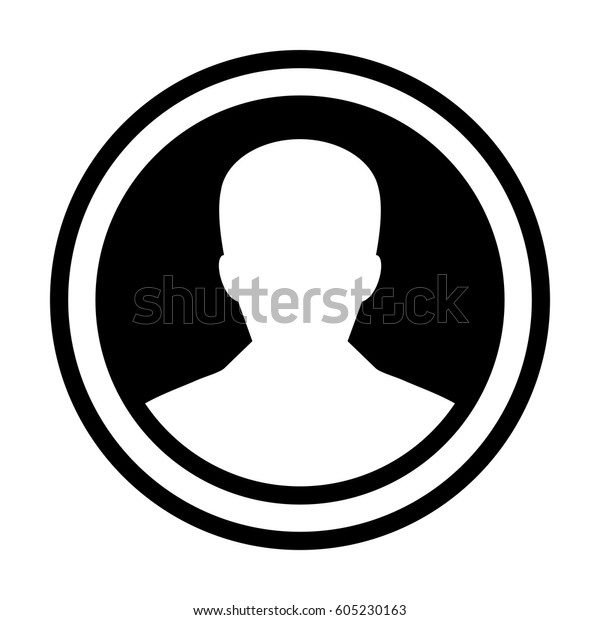 User Icon Person Profile Circle Avatar Stock Vector (Royalty Free ...