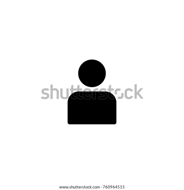 User Icon Person Profile Sign Vector Stock Vector (Royalty Free ...