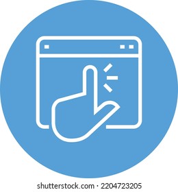 User Interface Ui Outline Icon Stock Vector (Royalty Free) 2204723205 ...