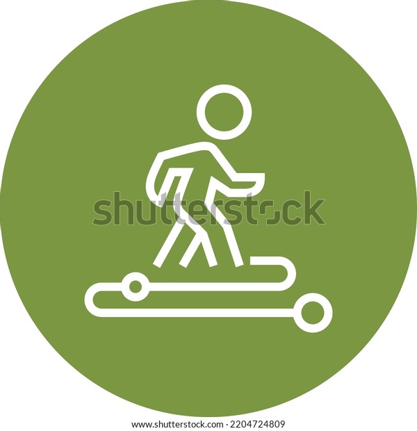 User Journey Pathway Outline Icon Stock Vector (Royalty Free ...
