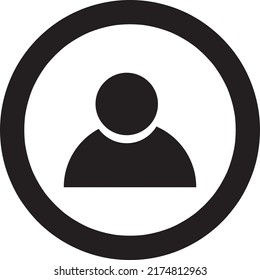 User Profile Symbol Icon Vector Design Stock Vector (Royalty Free ...