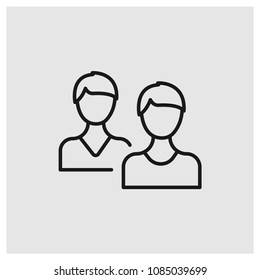 Education Classmate Icon Stock Vector (Royalty Free) 1126138916