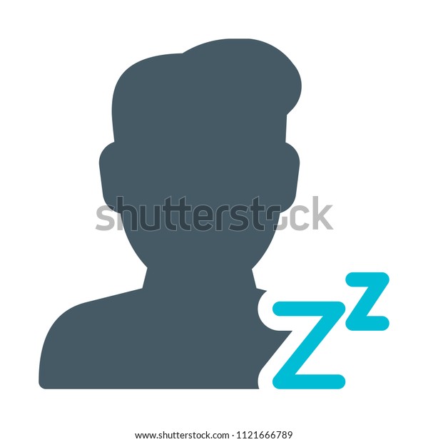 User Sleeping Symbol Stock Vector (Royalty Free) 1121666789 | Shutterstock