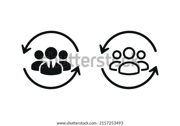 2,205 Employee Rotation Icons Images, Stock Photos & Vectors | Shutterstock