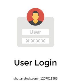 Username Password User Login Stock Vector (Royalty Free) 1207011388