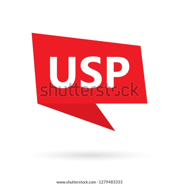Usp Unique Selling Proposition Acronym On Stock Vector (Royalty Free ...