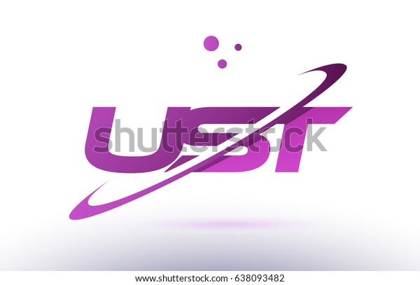 Ust U S T Alphabet Letter Stock Vector (Royalty Free) 638093482 ...