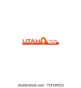 Utah Mountains Logos Stock Vector (Royalty Free) 719139313