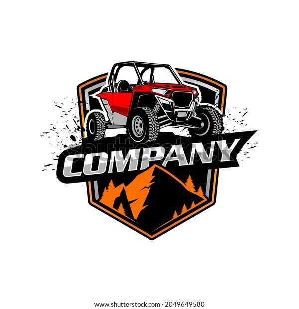 Utv 4x4 Logo Suitable Stickers Screen Stock Vector (Royalty Free ...