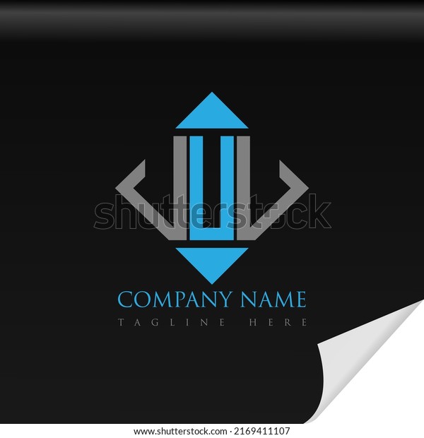 Uuu Logo Monogram Isolated On Circle Stock Vector (Royalty Free ...