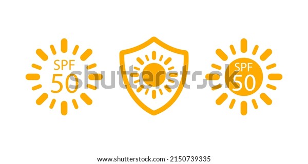 Uv Sun Protection Spf 50 Vector Stock Vector (Royalty Free) 2150739335 ... Uv Sun Protection Spf 50 Vector Stock Vector (Royalty Free) 2150739335 ...