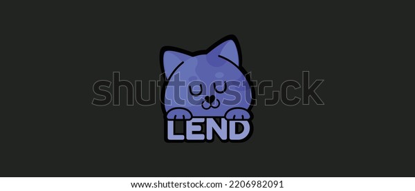Uwu Lend Cryptocurrency Uwu Token Cryptocurrency Stock Vector (Royalty ...