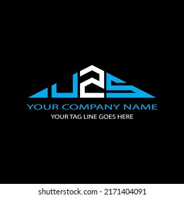 Uzs Letter Logo Creative Design Vector Stock Vector (Royalty Free ...