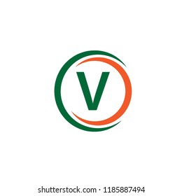 V Company Logo Vector Template Design Stock Vector (Royalty Free ...