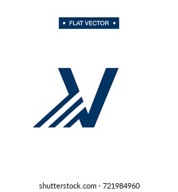 V Letter Fast Line Logo Vector Stock Vector (Royalty Free) 721984960 ...