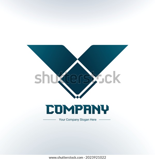 V Letter Gaming Logo Vector Gaming Stock Vector (Royalty Free ...