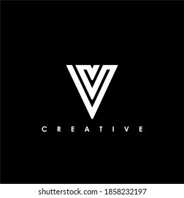 Abstract Initial Letter Viiv Company Logo Stock Vector (Royalty Free ...