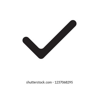 Check Vector Icon Stock Vector (Royalty Free) 1165257895