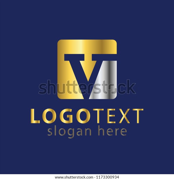 V Letter Square Logo Icon Vector Stock Vector (Royalty Free) 1173300934 ...