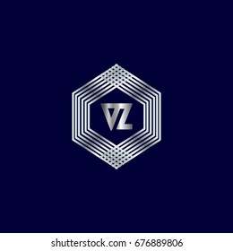 V Z Logo Stock Vector (Royalty Free) 676889806 | Shutterstock