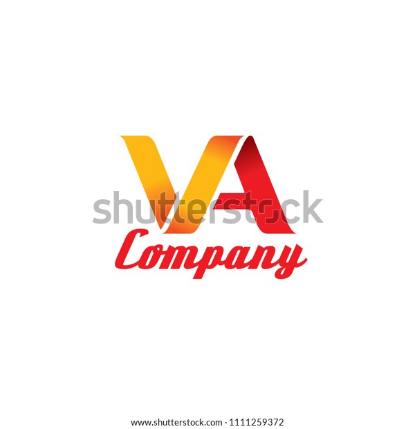 Va Letter Template Stock Vector (Royalty Free) 1111259372 | Shutterstock