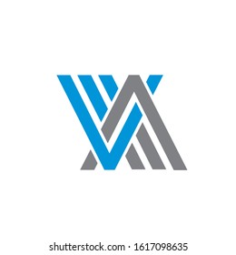 Va Logo Design Simple Modern Template Stock Vector (Royalty Free ...
