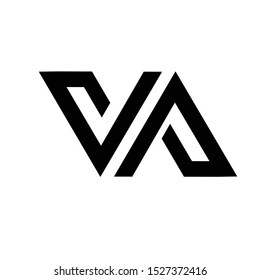 Va Logo Letter Vector Illustration Stock Vector (Royalty Free ...