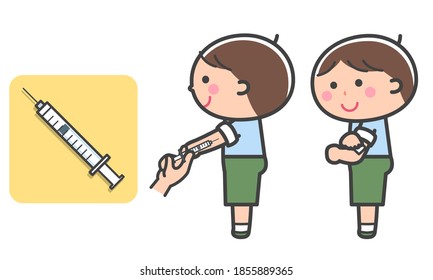 301 Child School Injection Stock Vectors, Images & Vector Art ...