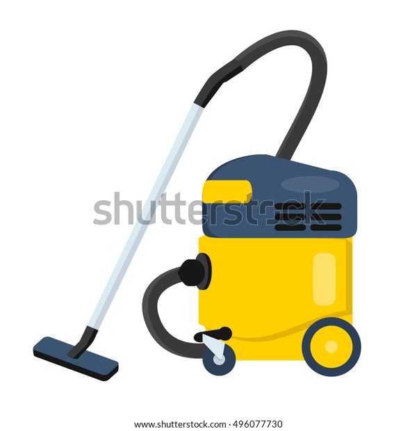 Vacuum Cleaner Vector Illustration Hoover Icon Stock Vector (Royalty ...